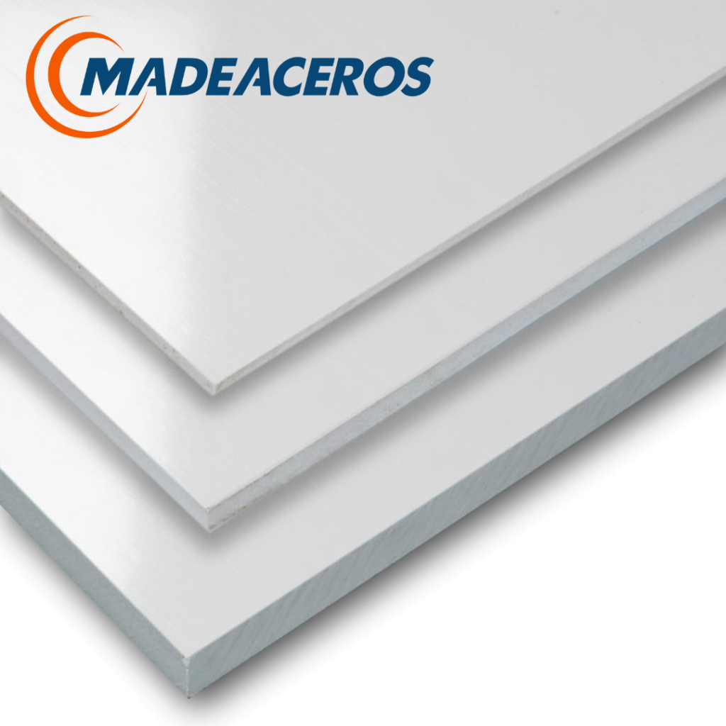 Lamina Pvc Blanco desde 122 X 244 X 15Mm – Madeaceros